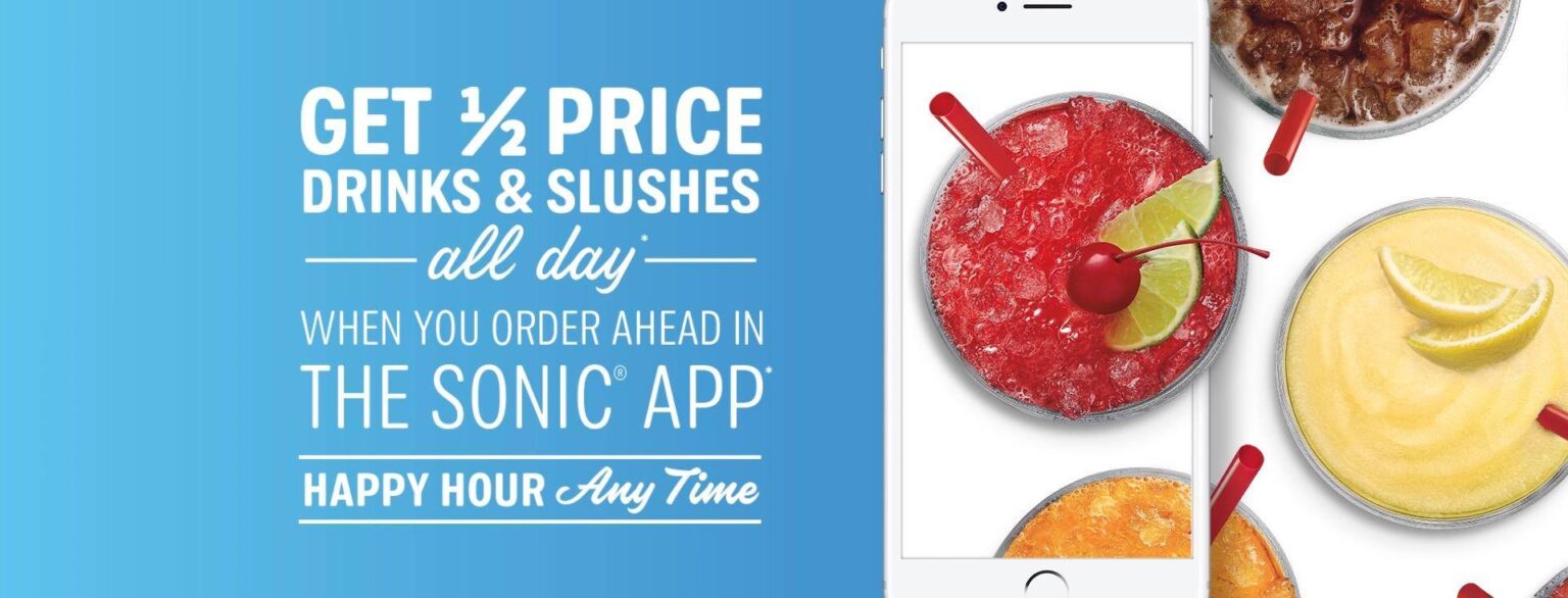 Sonic Happy Hour Time, Menu, Prices And Deals 2024